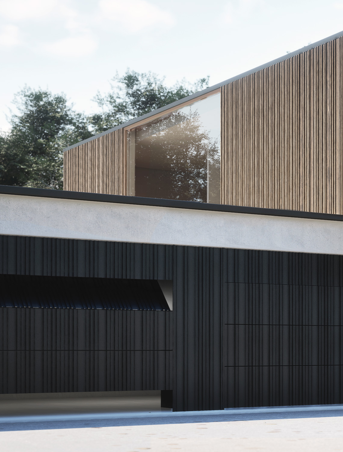 Linarte, the Renson façade cladding: discover the new Wood Design finishes