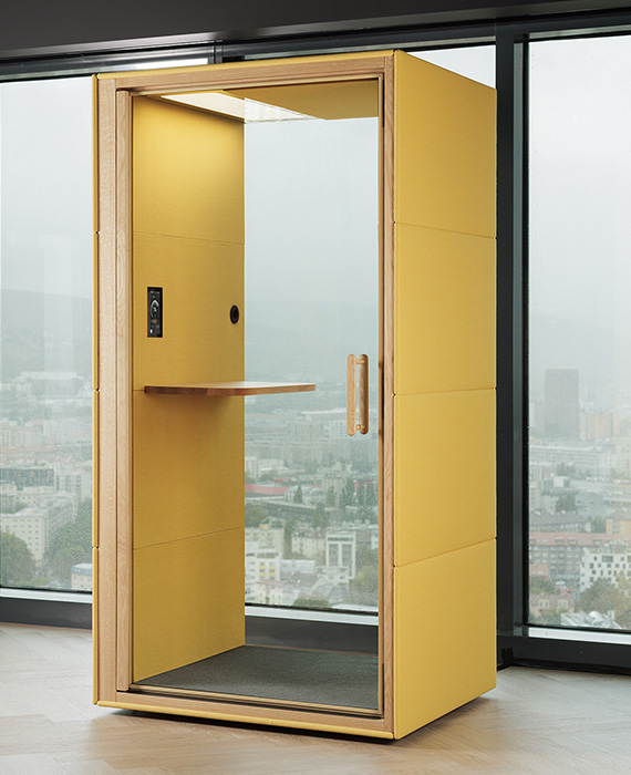 GEN4 acoustic pods by SilentLab: much more than just sound insulation