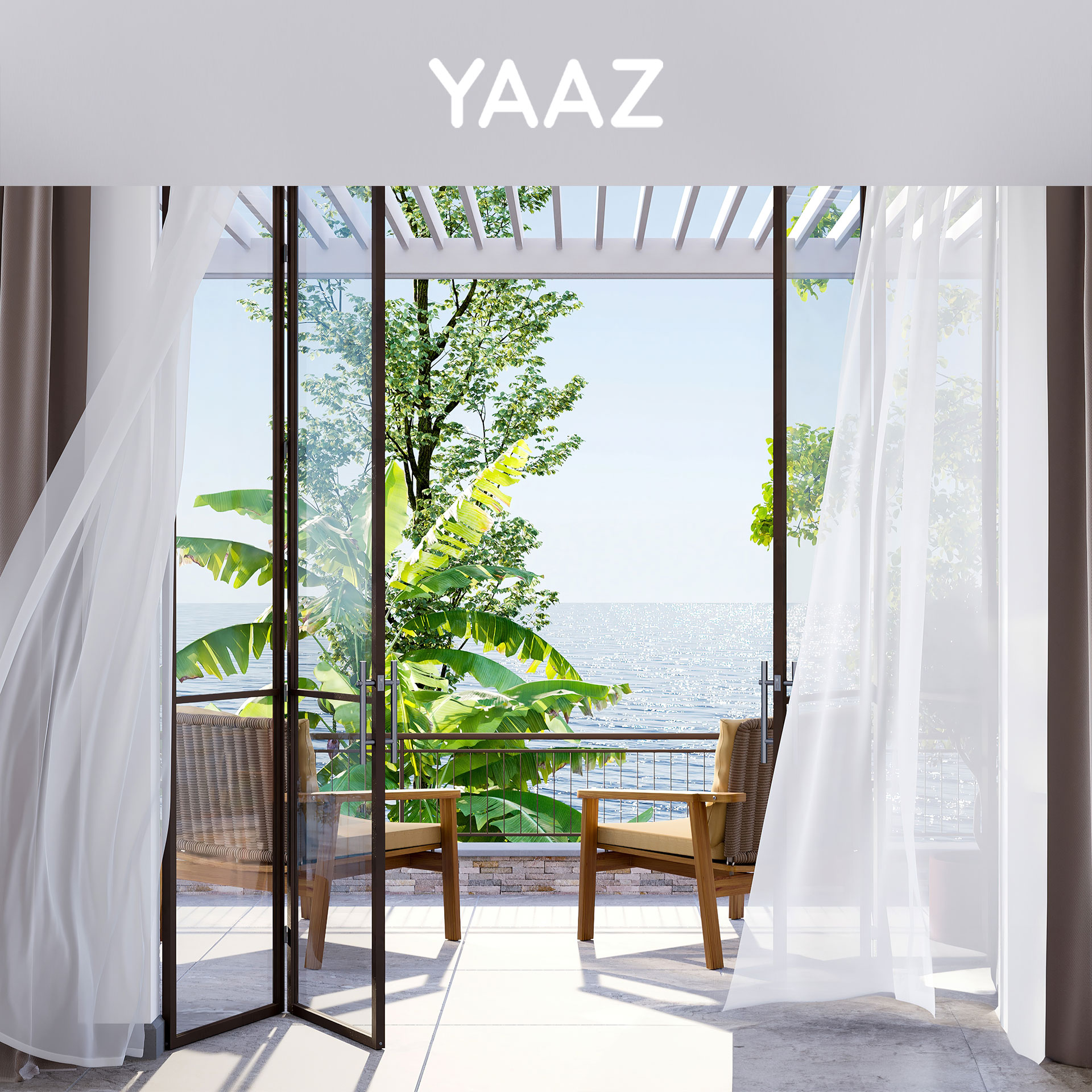 YAAZ, DENK outdoor collection: seats with generous volumes and large ...