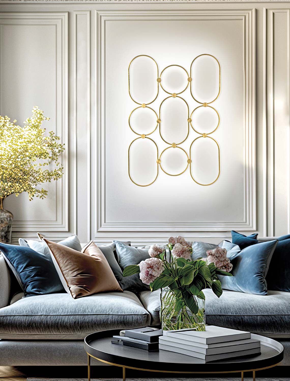 Icone lighting: geometric shapes and finishes to suit any context