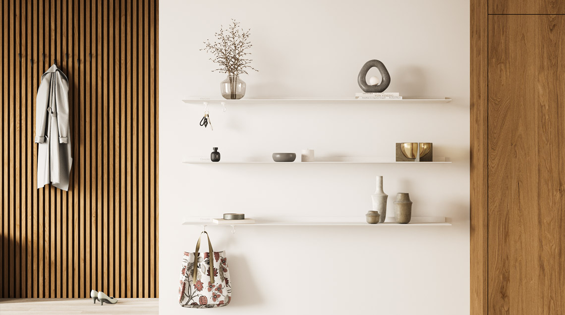 Unique custom durable floating wall shelves, discover Strackk