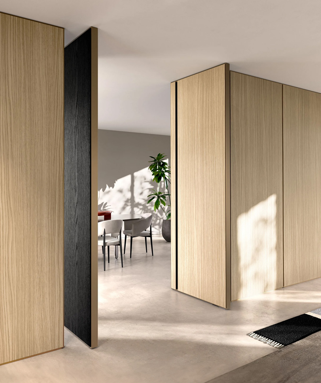 MODWALL partition walls by Guzzini & Fontana for dynamic spaces