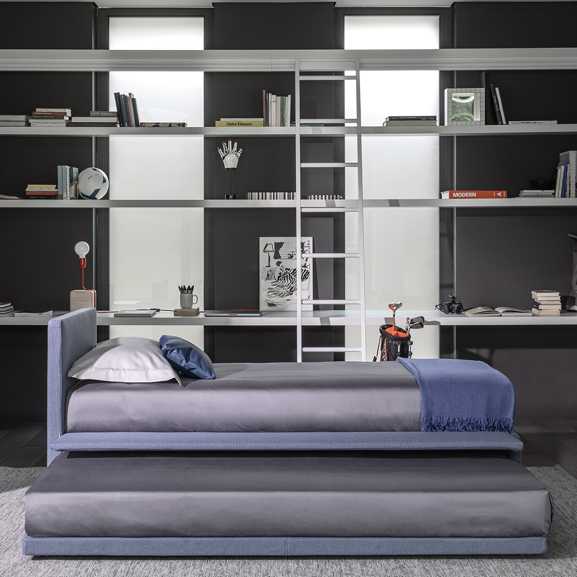The new Flou catalogue of single and transformable beds: comfort ...