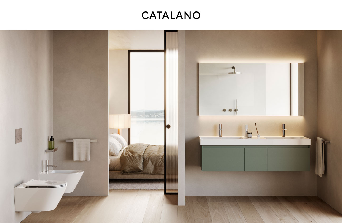 Zero bathroom collection by Catalano: versatile, transversal and essential