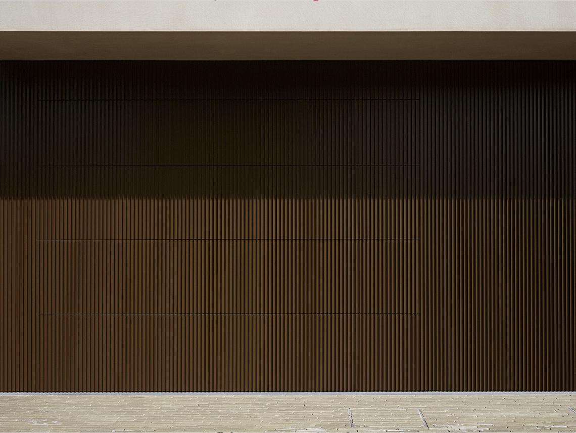 Continuous aluminium façade cladding, discover Renson Linarte