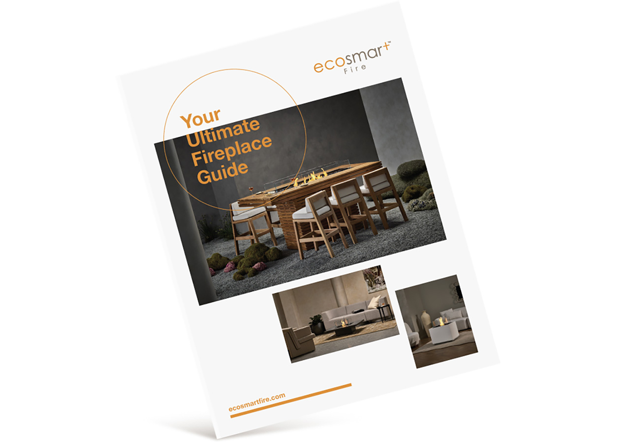 EcoSmart Fire, flexible fire features for outdoor living