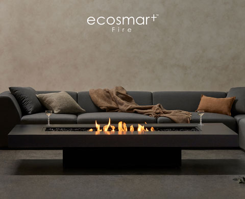 EcoSmart Fire, flexible fire features for outdoor living