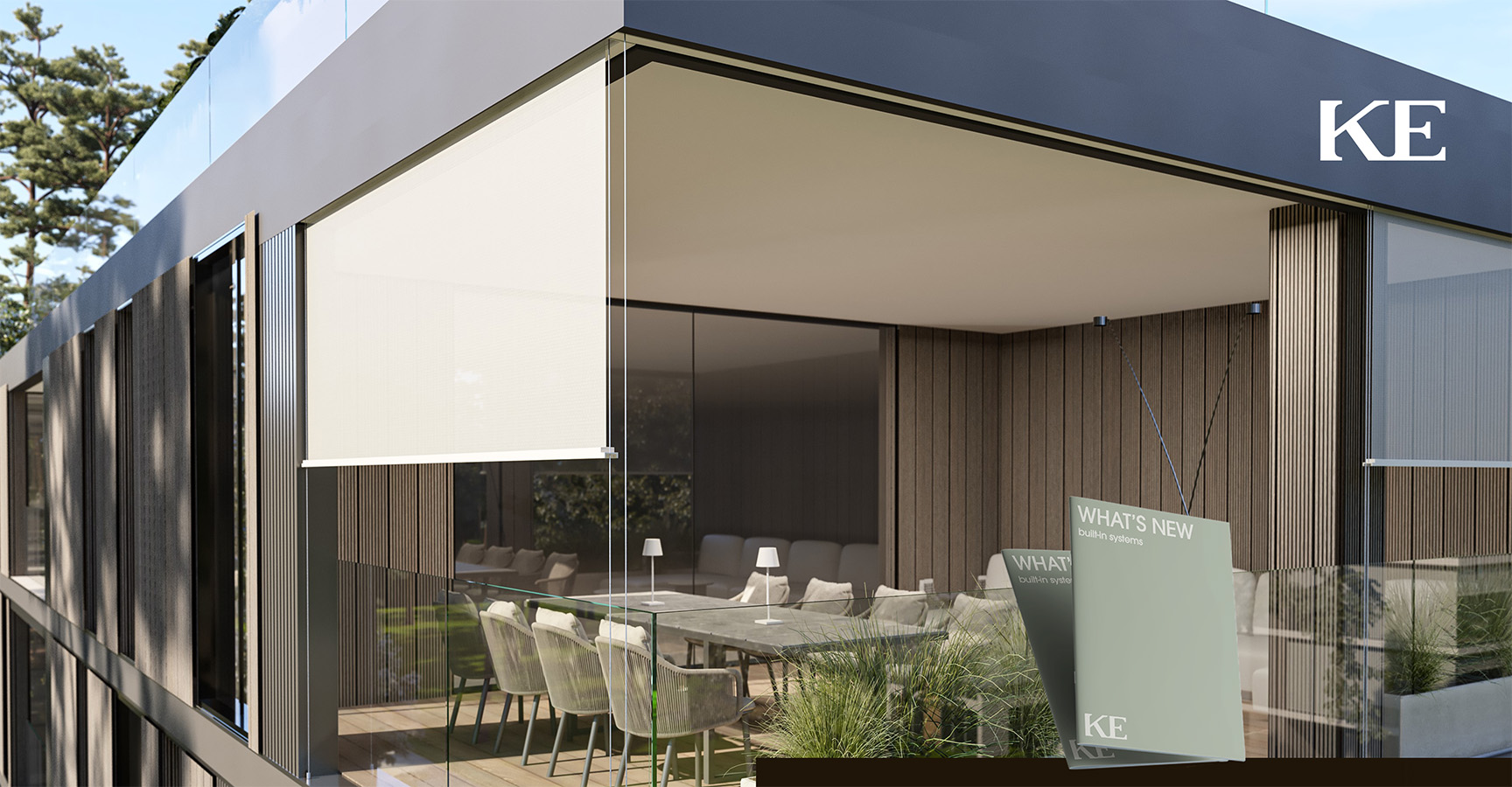 Recessed shading systems for seamless architectural integration ...